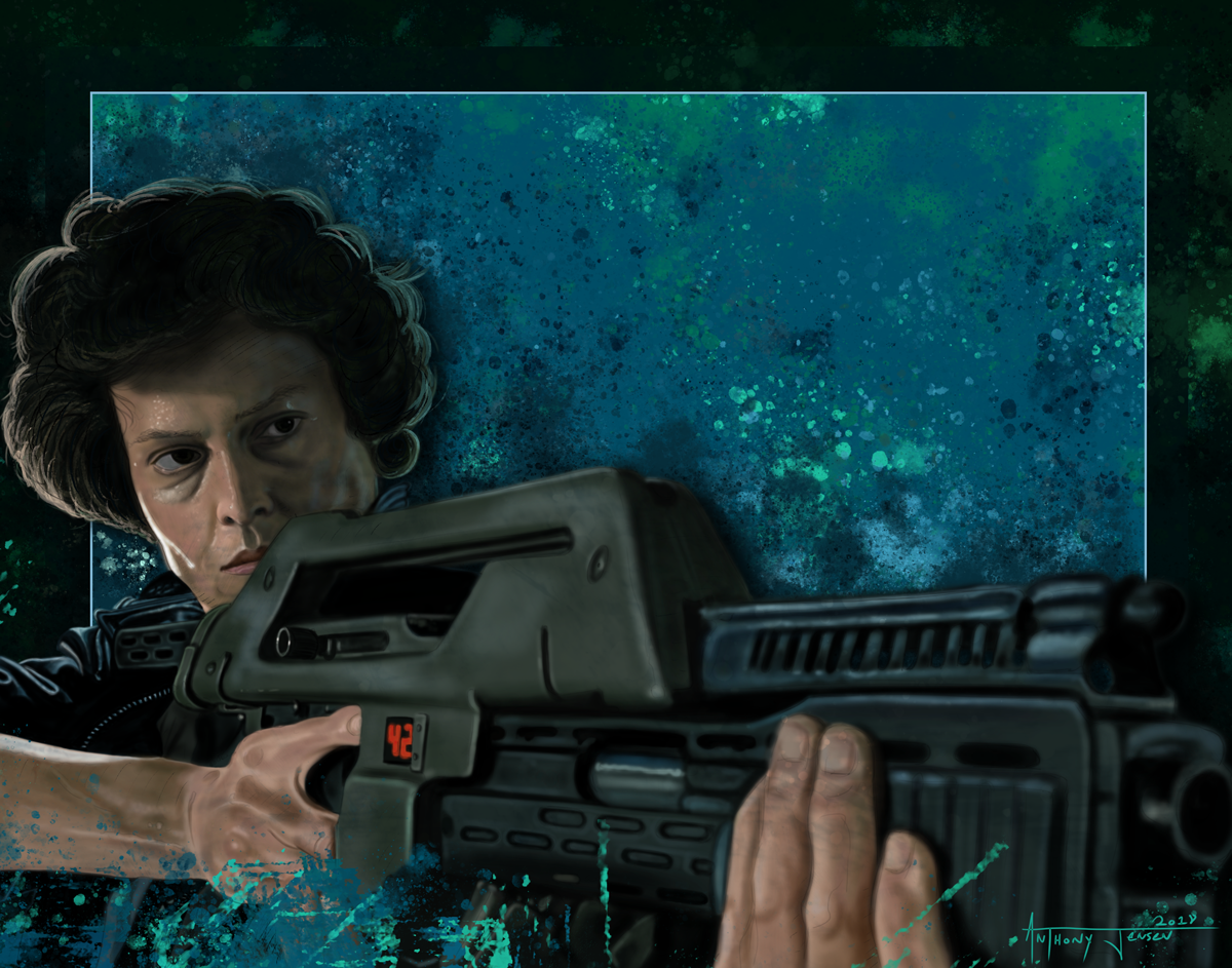 Ripley Art | Ripley Fan Art | Aliens Art | Aliens Fan Art | Aliens ...